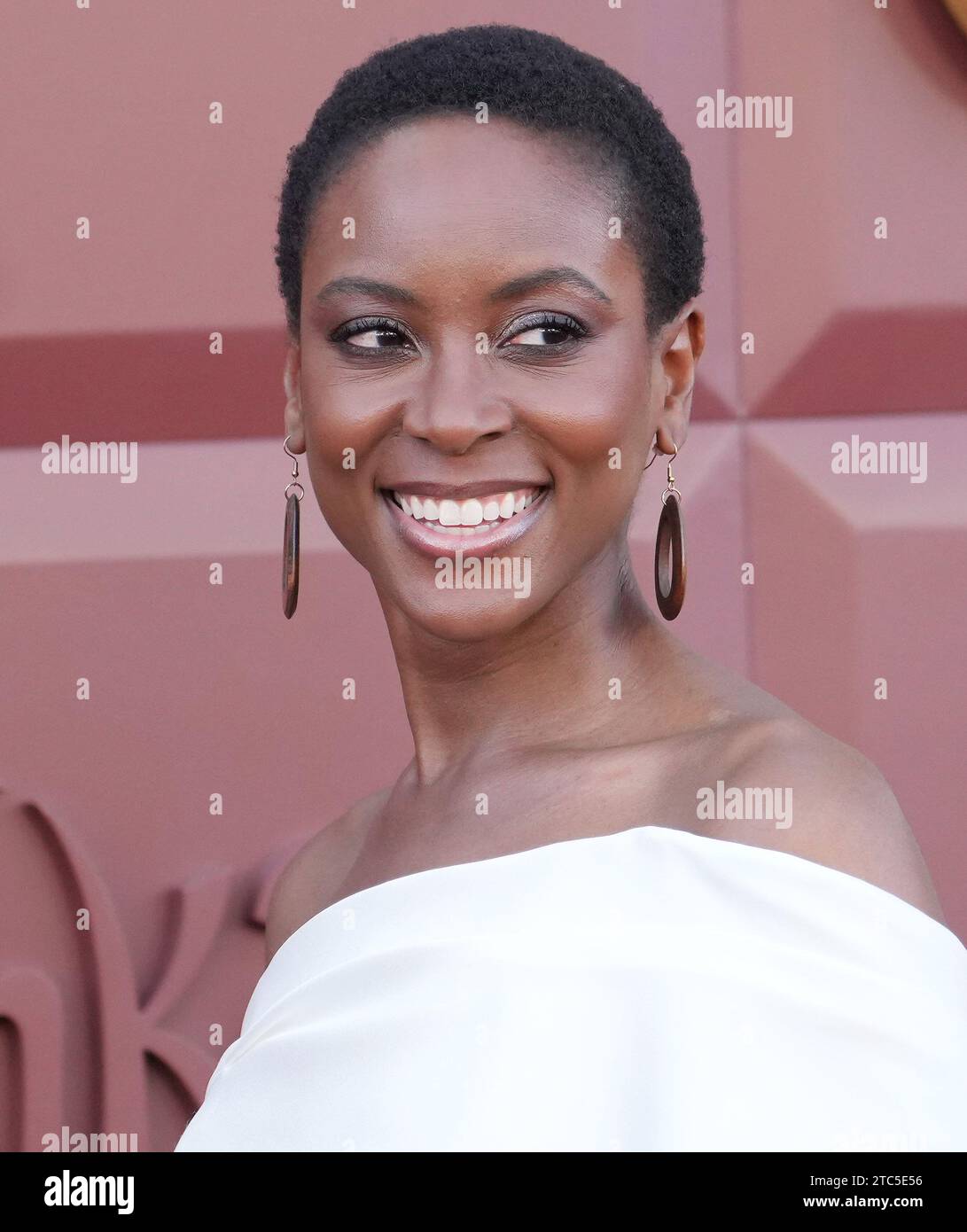 Los Angeles, USA. 10th Dec, 2023. Tracy Ifeachor arrives at the Warner ...
