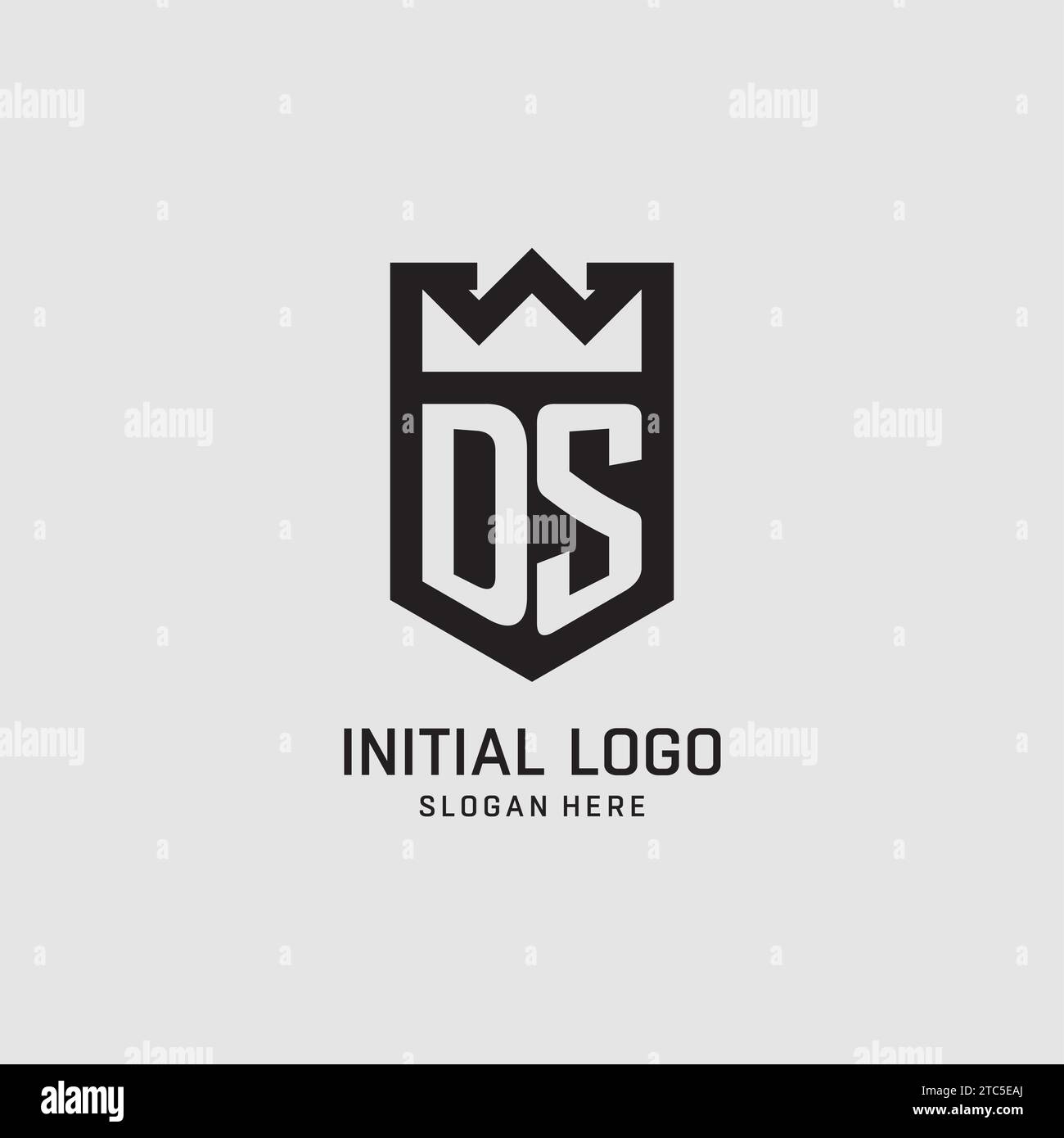 Initial ds logo hi-res stock photography and images - Alamy