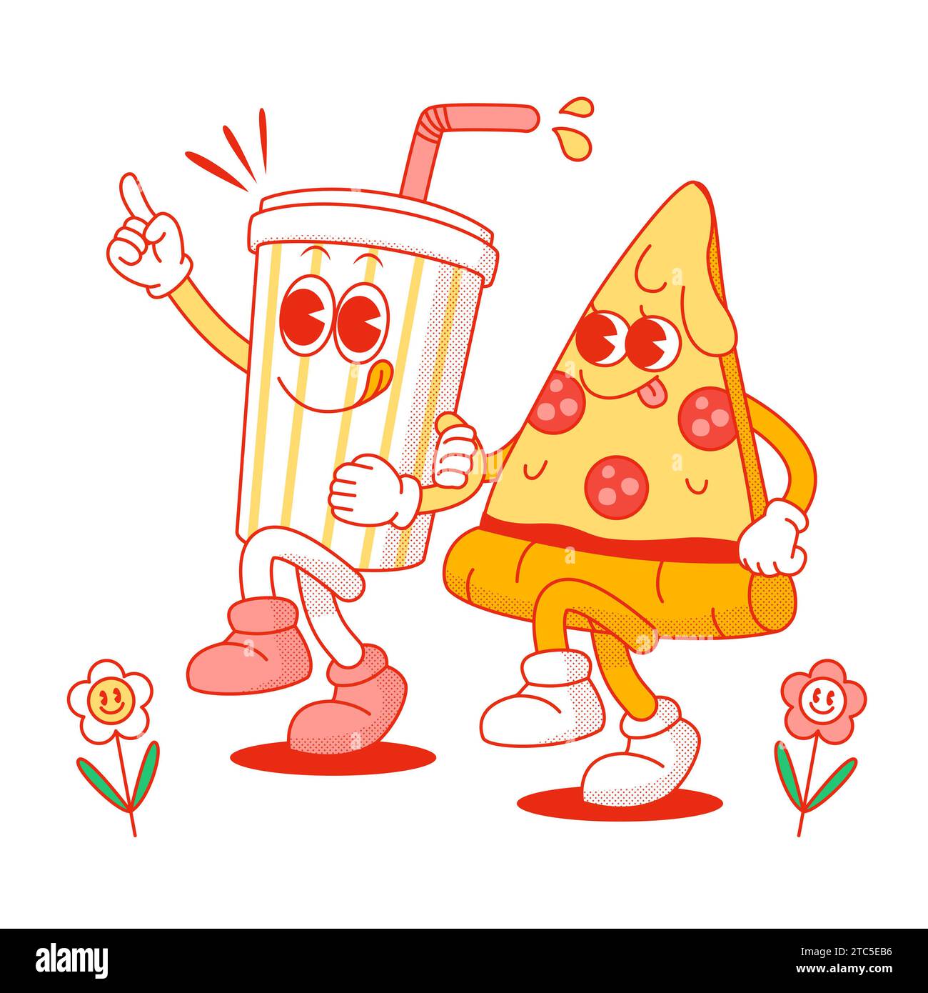 Fastfood comic hi-res stock photography and images - Alamy