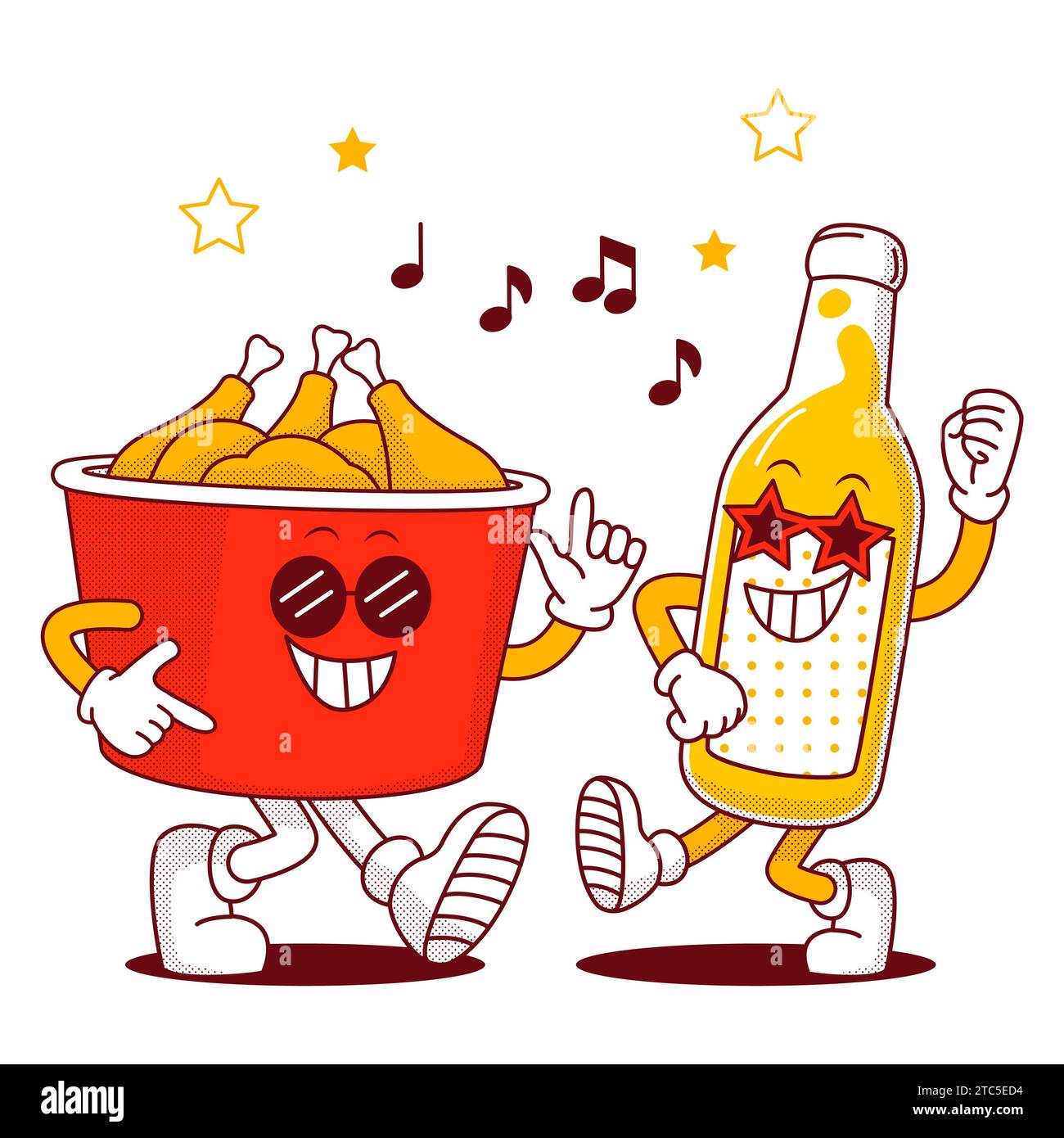 Cartoon chicken sunglasses hi-res stock photography and images - Alamy