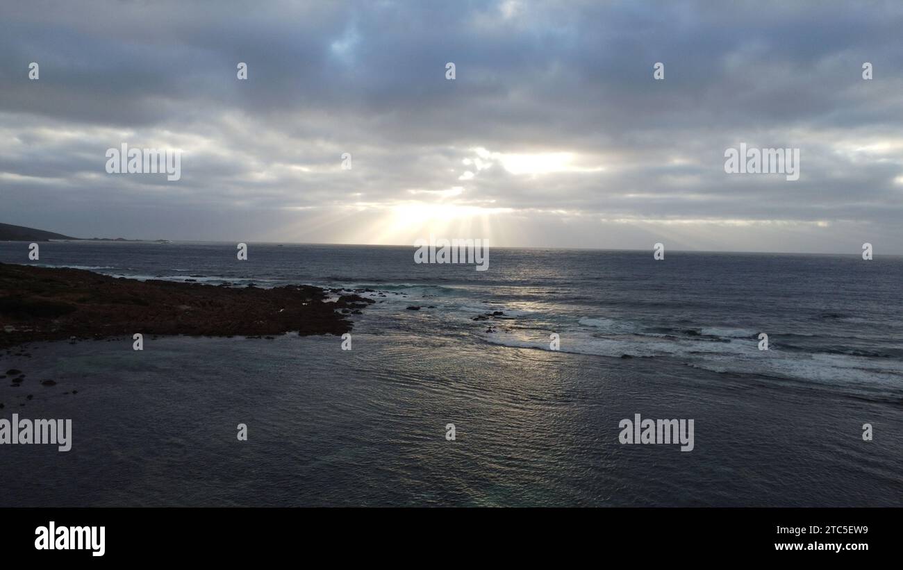 Drone footage of ocean hi-res stock photography and images - Alamy