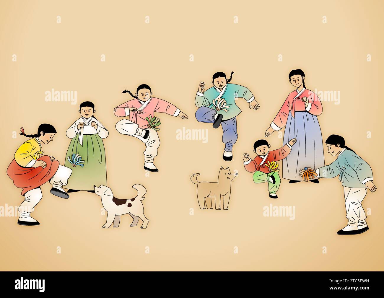 Korean traditional play hi-res stock photography and images - Alamy