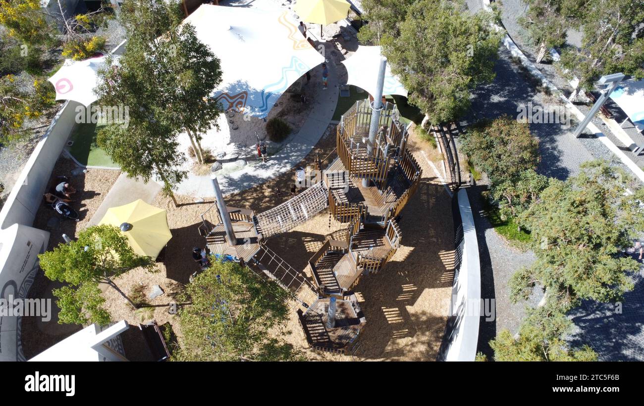 Aerial Shot of Playground Stock Photo - Alamy