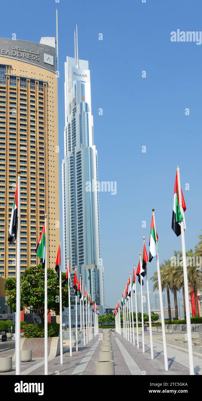 The Emaar Address Boulevard tower in Dubai, UAE Stock Photo - Alamy