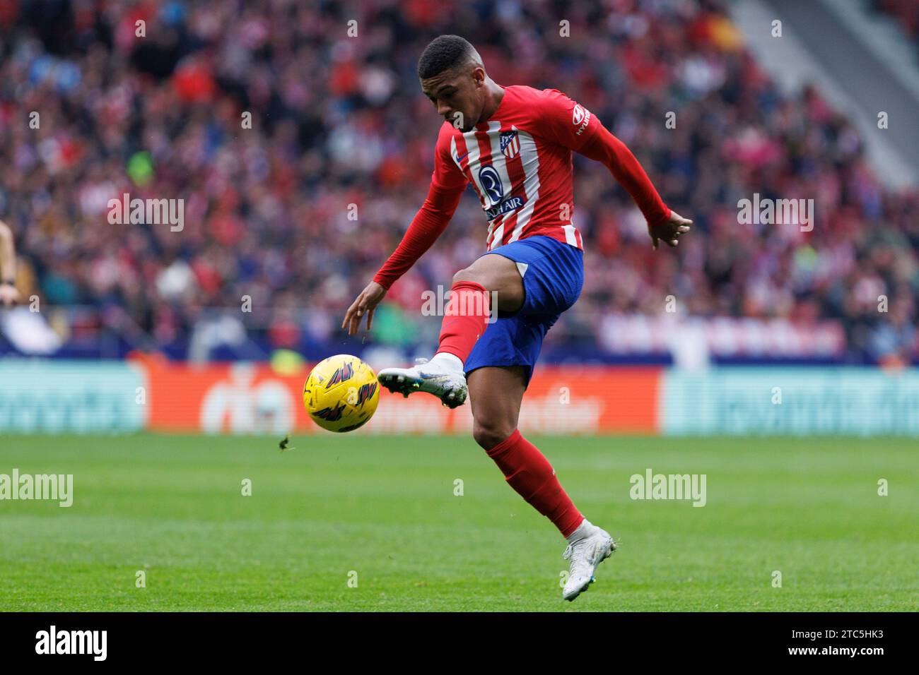 Madrid, Spain. 10th Dec, 2023. Samu Lino during the La Liga 2023/24 ...