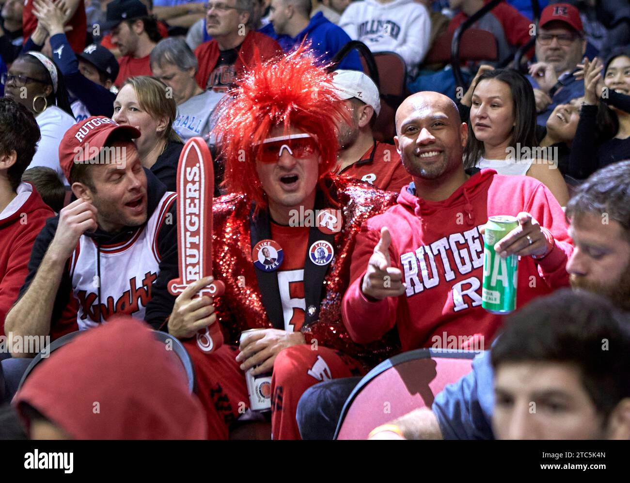 Rutgers scarlet knights fans hi-res stock photography and images - Alamy
