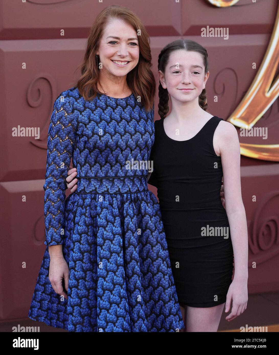 Los Angeles, USA. 10th Dec, 2023. (L-R) Alyson Hannigan and Satyana ...