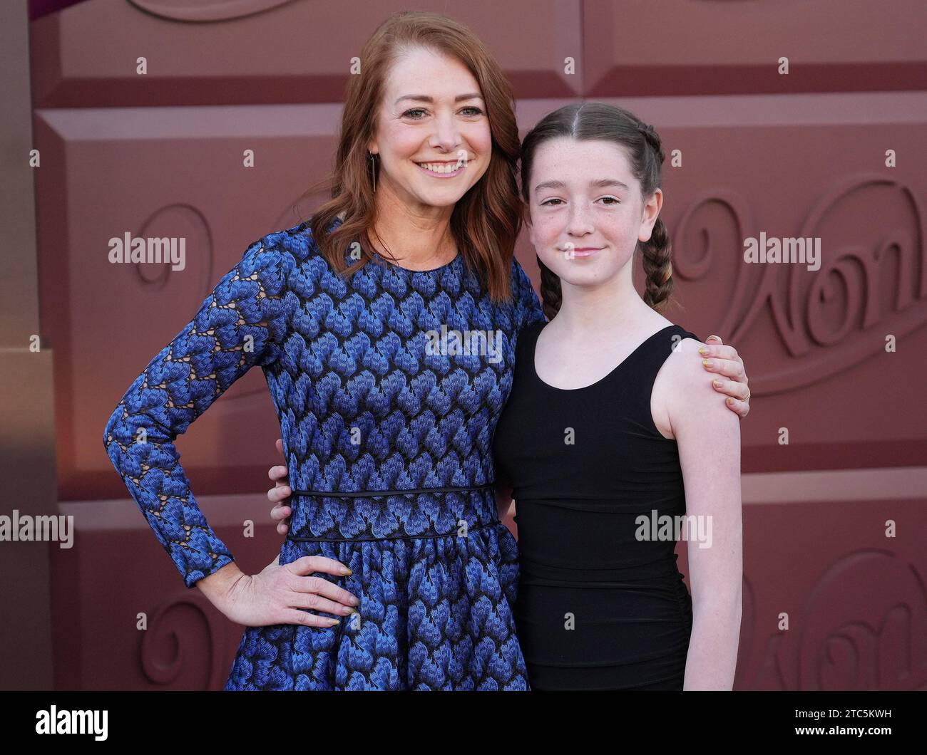 Los Angeles, USA. 10th Dec, 2023. (L-R) Alyson Hannigan and Satyana ...