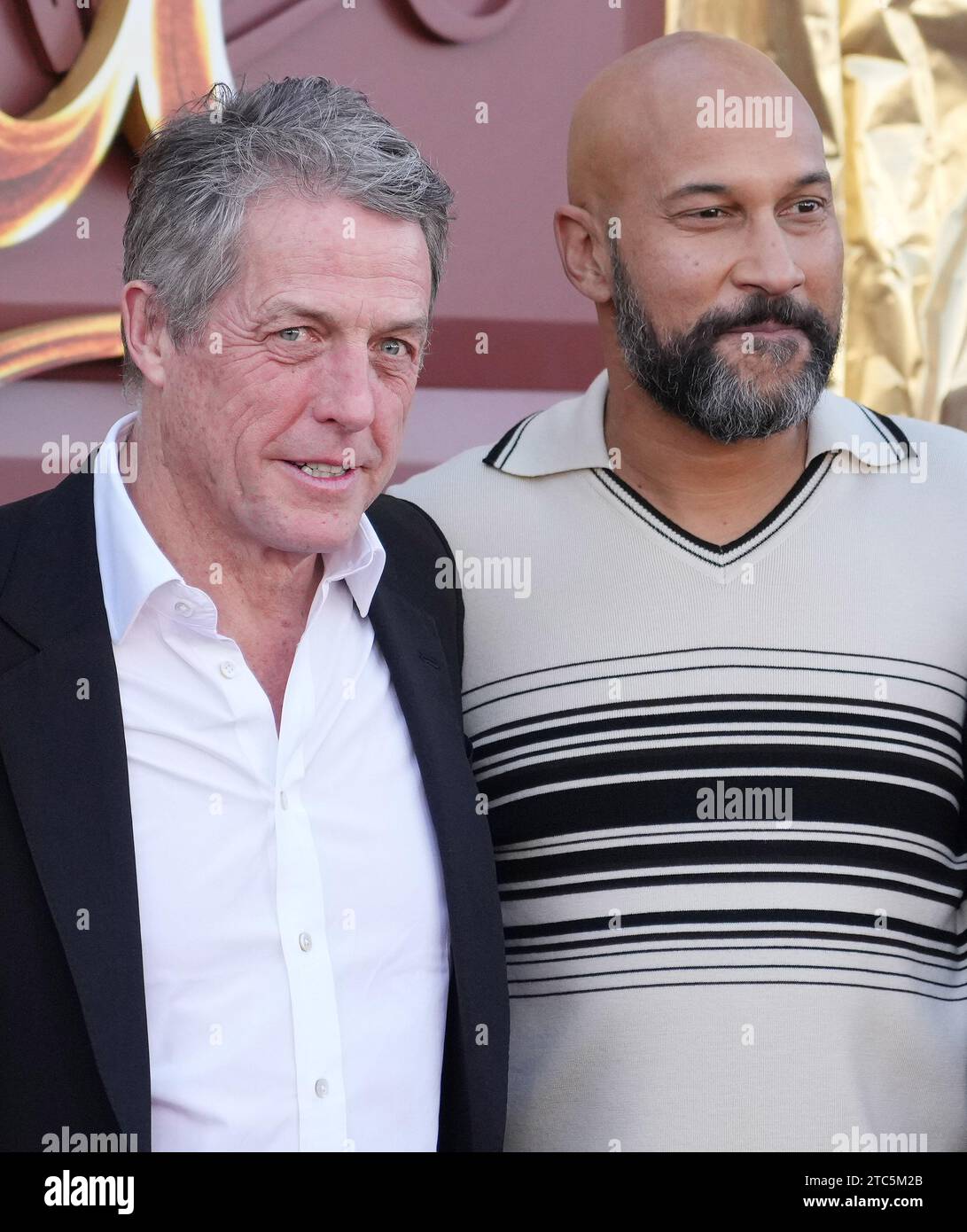 Los Angeles, USA. 10th Dec, 2023. (L-R) Hugh Grant and Keegan-Michael ...