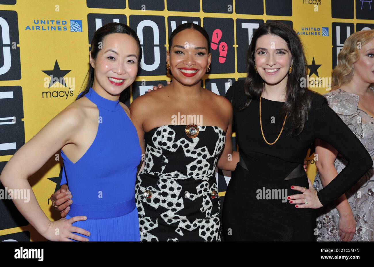 New York, USA. 10th Dec, 2023. L-R: Lily Ling, Mayte Natalio and Sammi ...