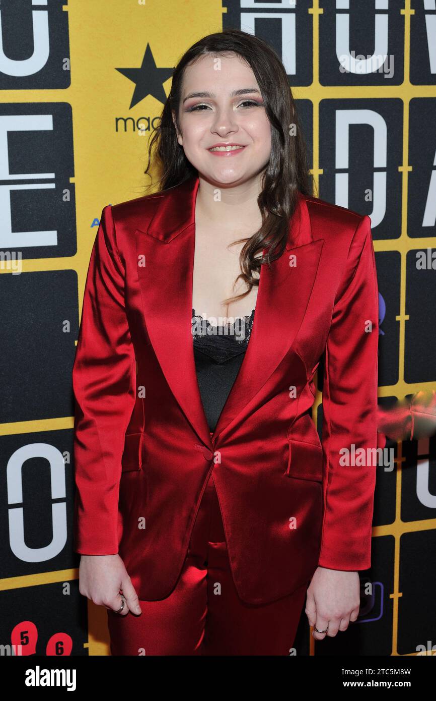 New York, USA. 10th Dec, 2023. Madison Kopec attends the Broadway ...