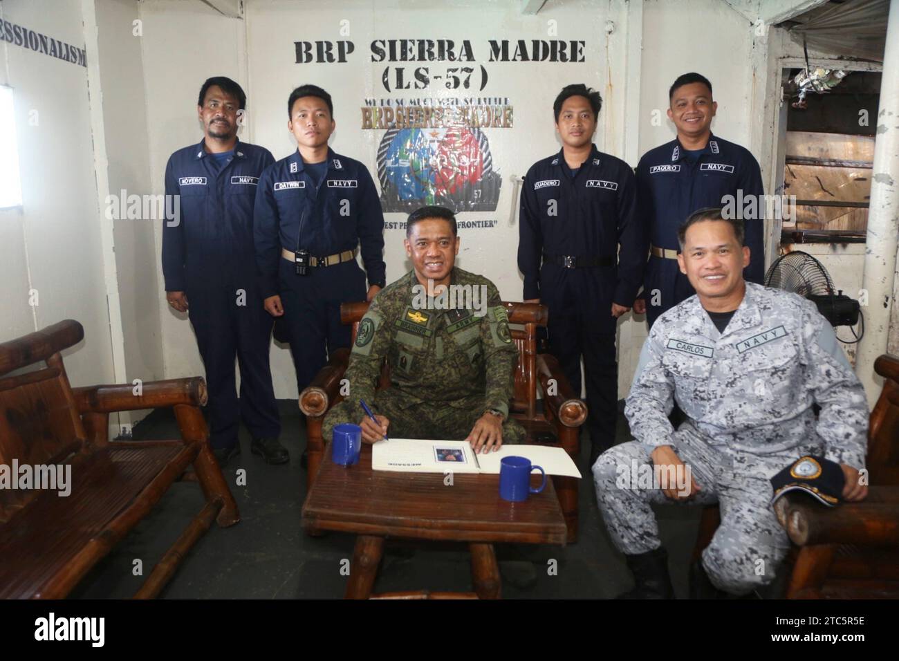 In this handout photo provided by the Armed Forces of the Philippines ...