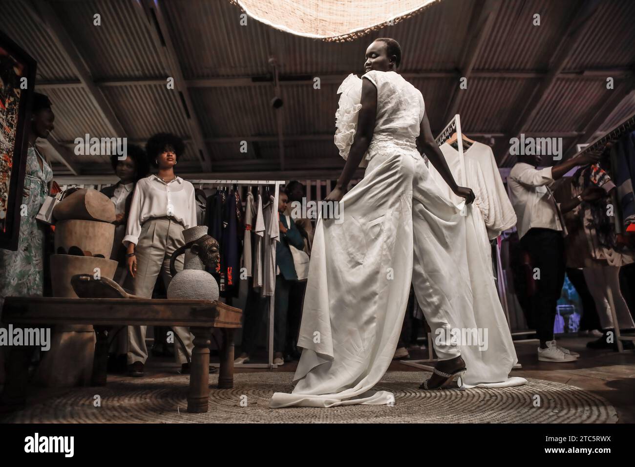 Nairobi, Kenya. 23rd Nov, 2023. The 25-Year-Old model Nyibol Kuir is ...