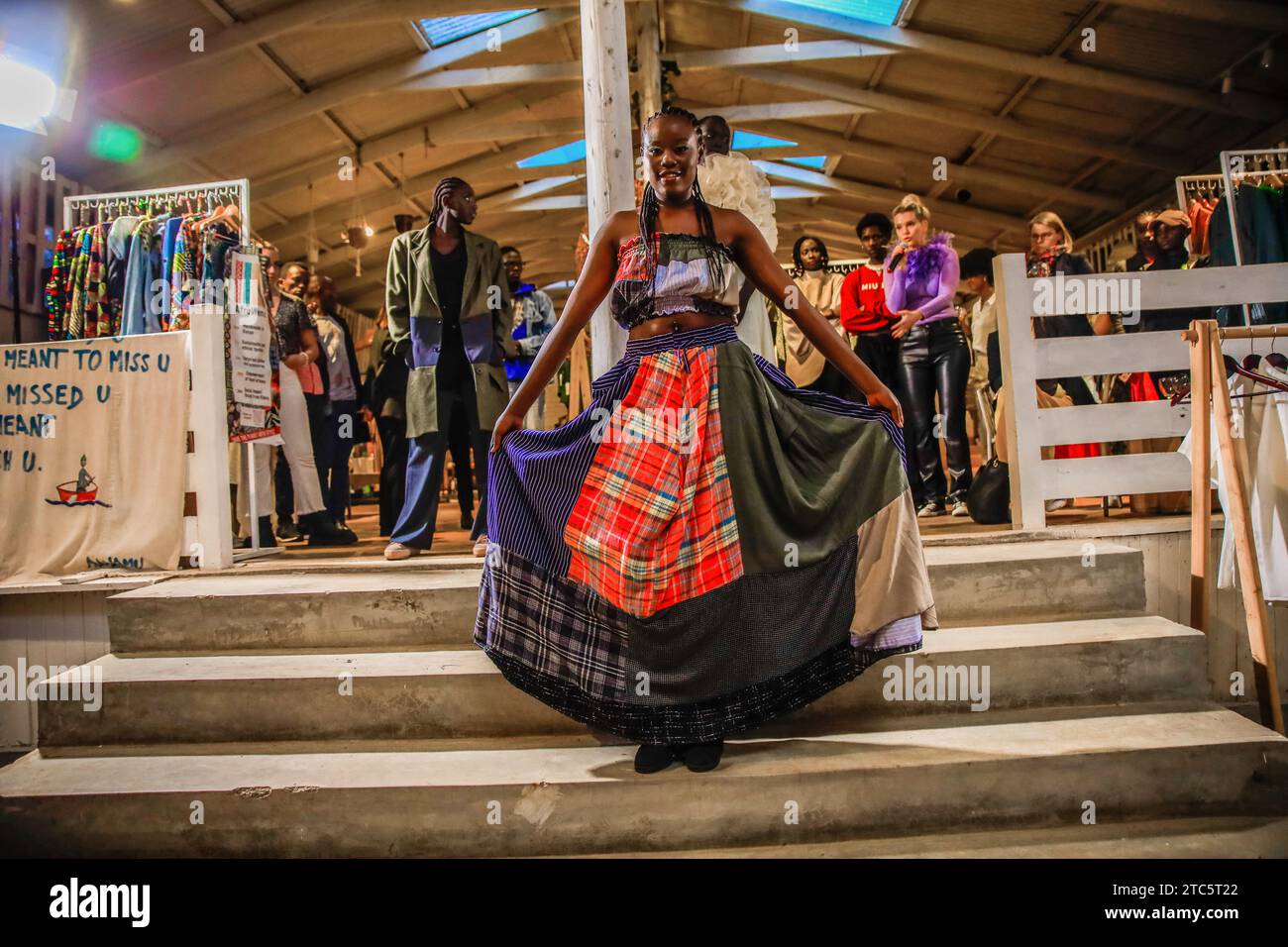 Nairobi, Kenya. 23rd Nov, 2023. The 22-Year-Old model Lucy Njeri is ...