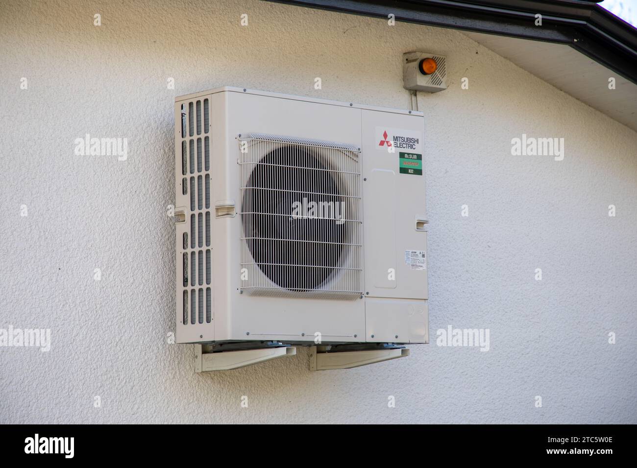 Bordeaux , France - 11 29 2023 : mitsubishi electric air conditioner ...