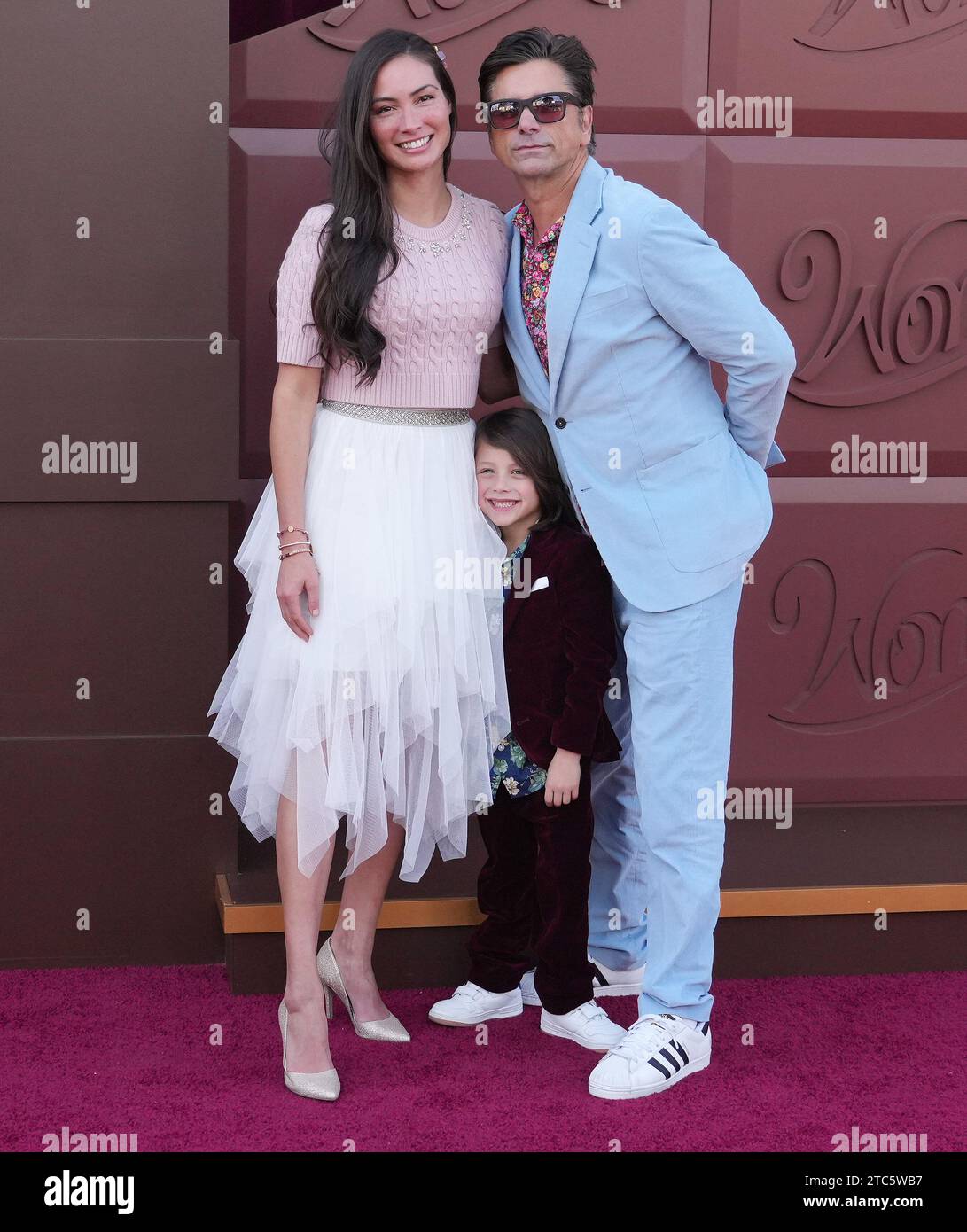 Los Angeles, USA. 10th Dec, 2023. (L-R) Caitlin McHugh, Bill Stamos and ...