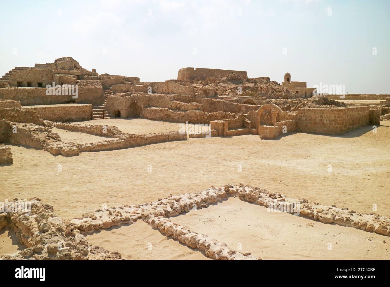 Ruins of the Qal'at al-Bahrain Or the Portuguese Fort, Stunning UNESCO ...