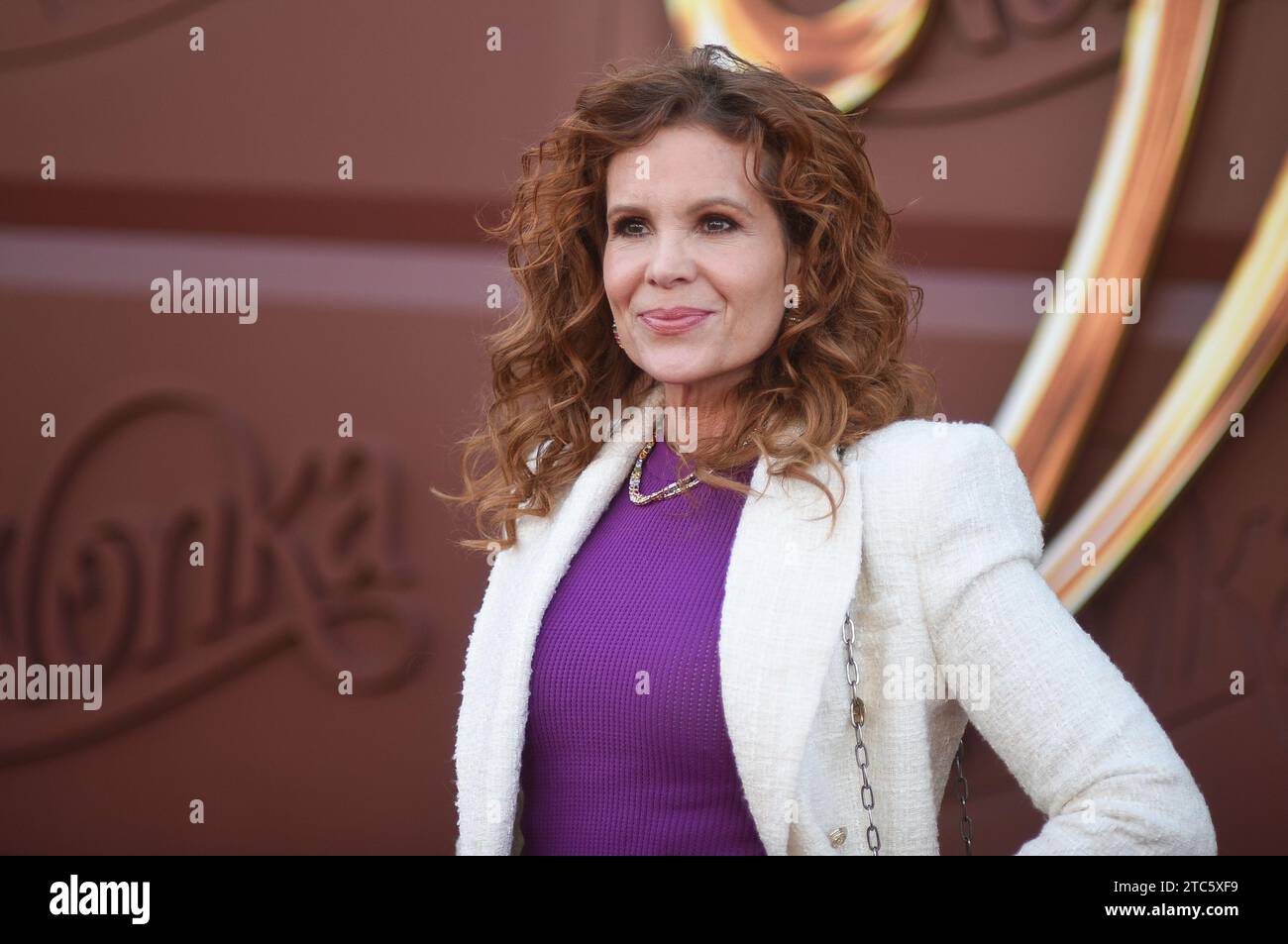 Robyn Lively arrives at the premiere of "Wonka" on Sunday, Dec. 10 ...