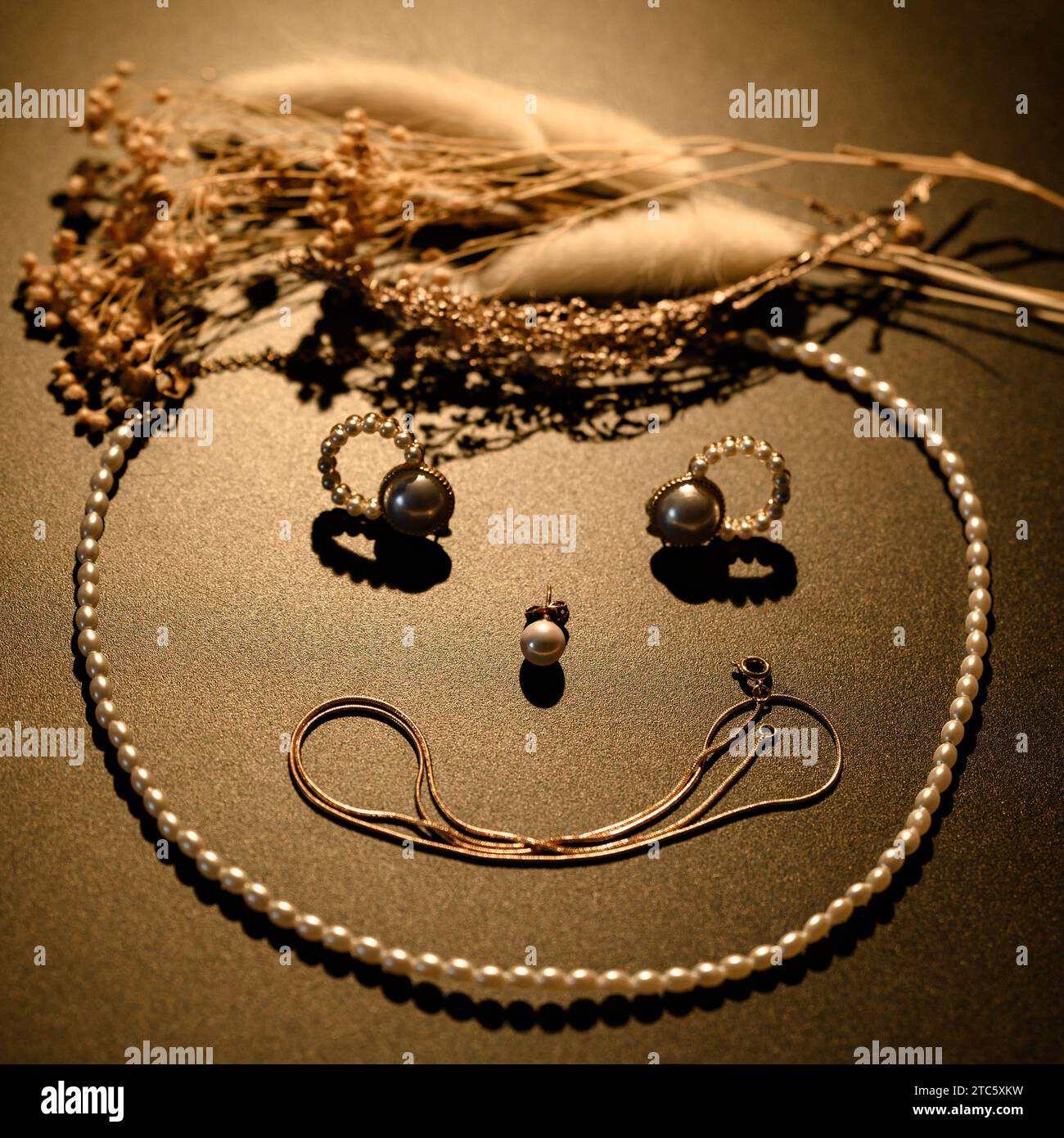 The bride's jewelry is arranged in a happy smiley face, black educated ...