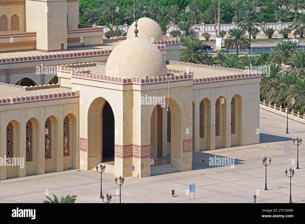 Aerial View of Beautiful Al Fateh Grand Mosque in Manama, the Capital ...
