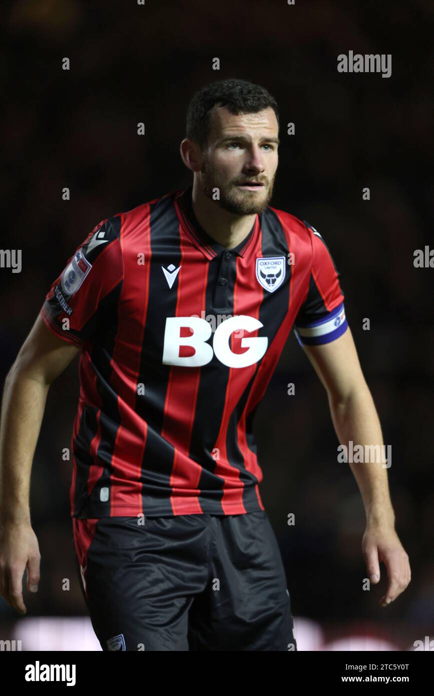 Peterborough, UK. 09th Dec, 2023. Elliott Moore (OU) at the ...