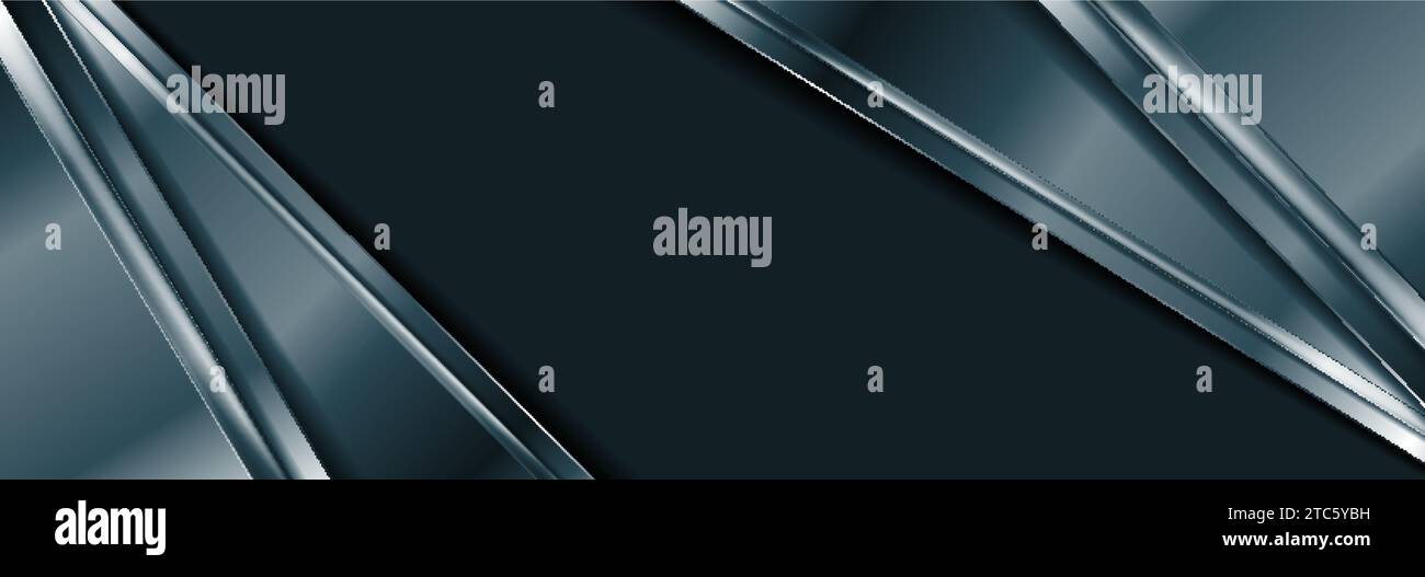 Blue metallic technology abstract background. Vector design Stock ...