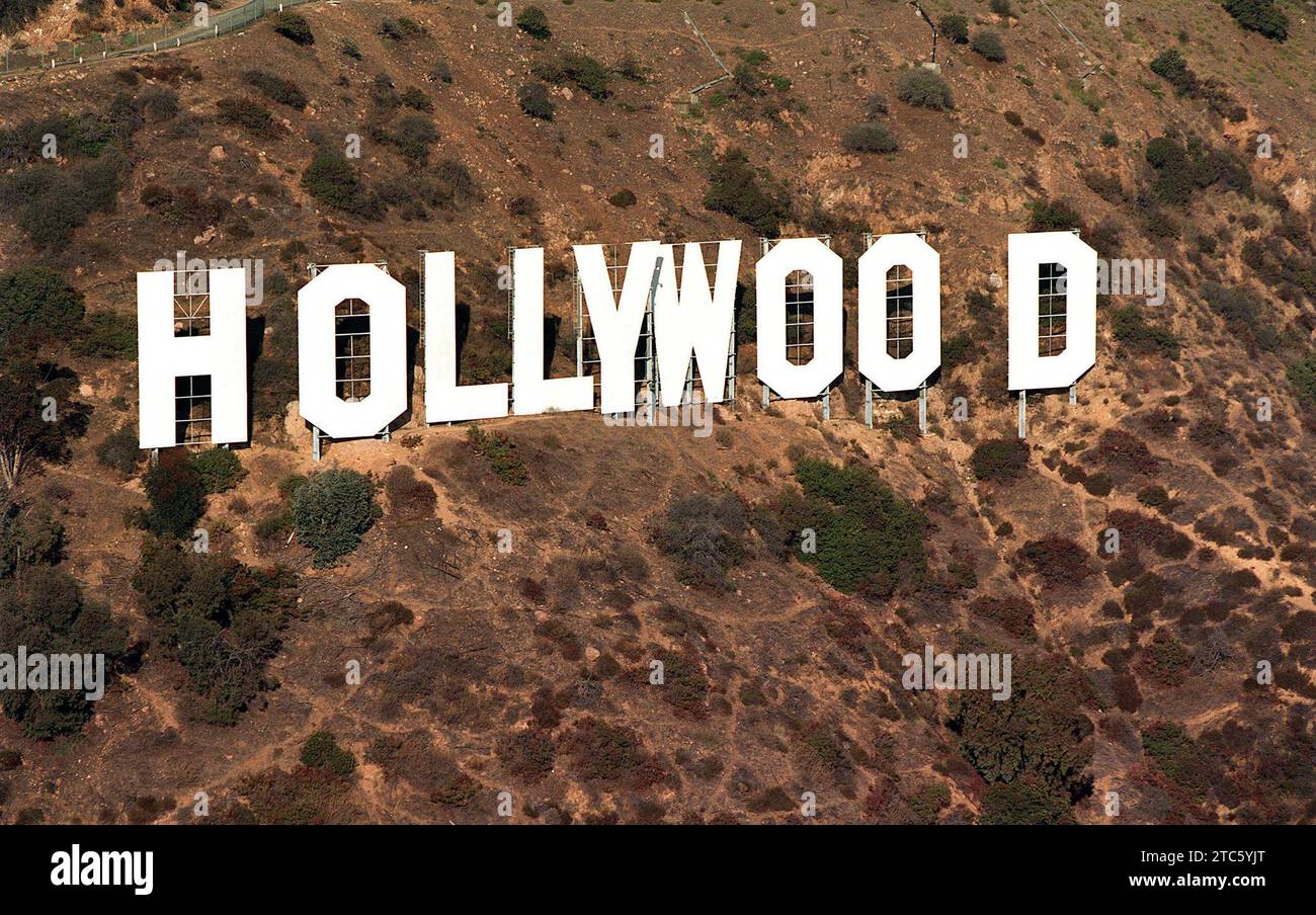 Original Hollywood Sign Letters
