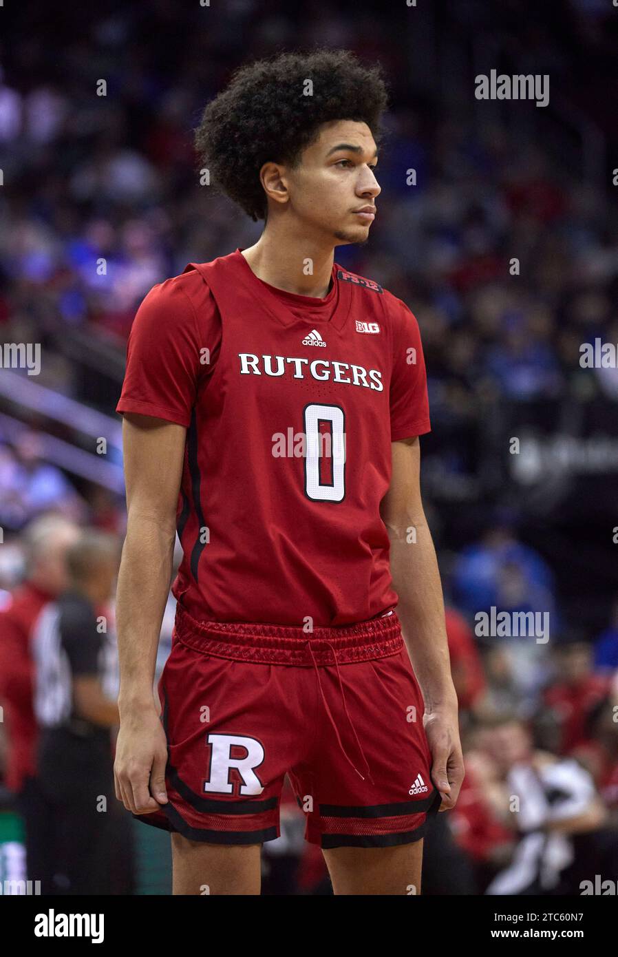 Rutgers Scarlet Knights guard Derek Simpson (0) during the Garden State ...