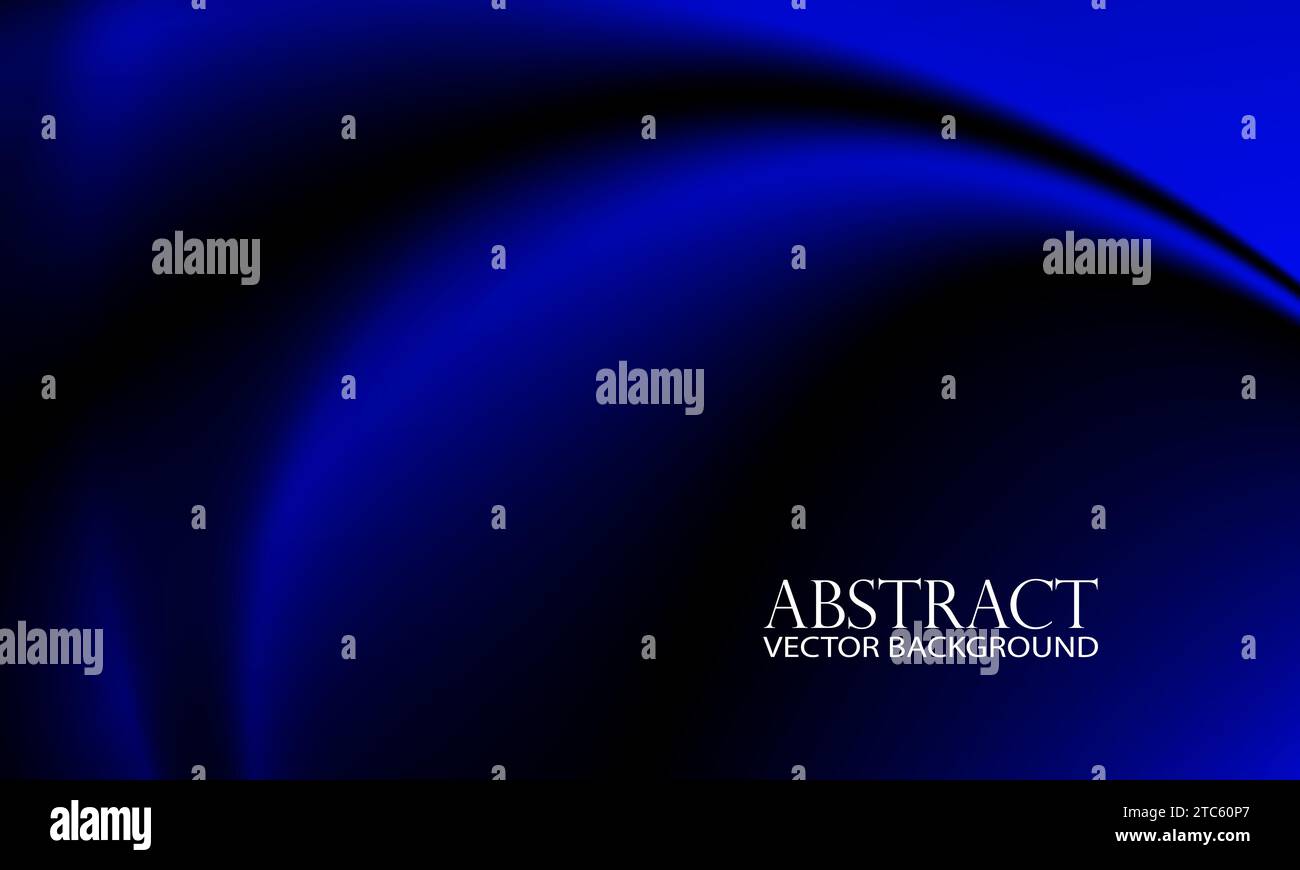 abstract background blue color line curve vector illustration Stock ...