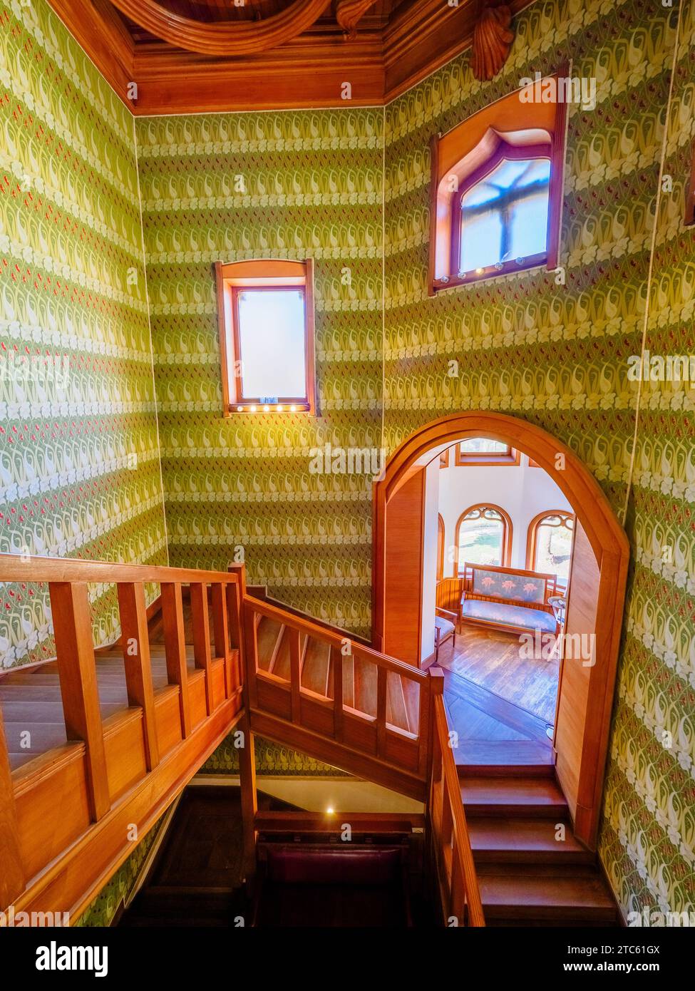 Villino Florio all'Olivuzza is a monumental historical building ...