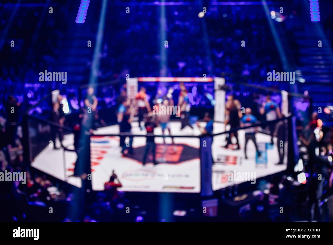 Mma ring hi-res stock photography and images - Alamy