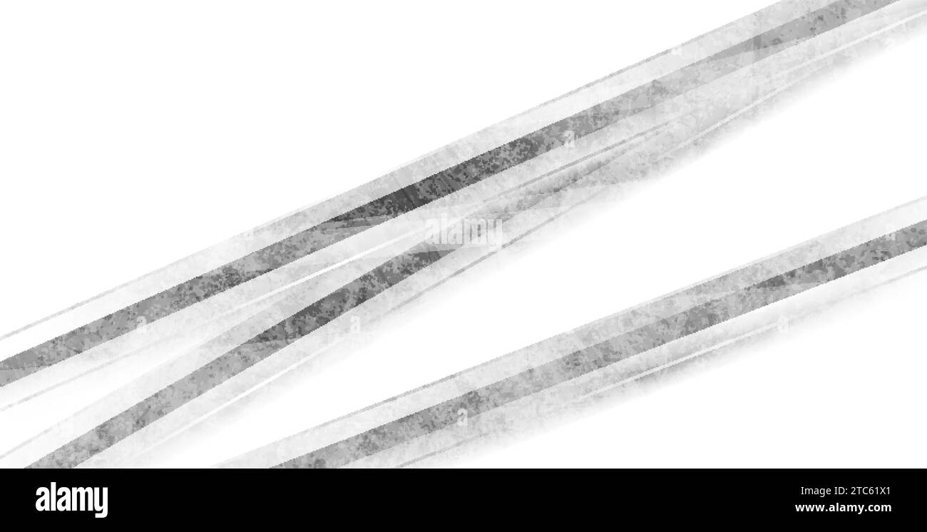 White and grey grunge stripes abstract geometric tech background. Vector design Stock Vector ...
