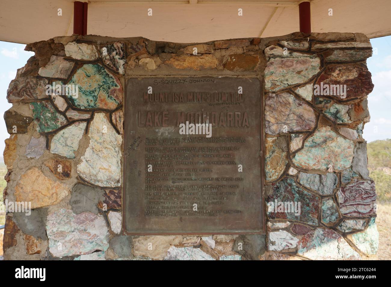 Mount Isa Mines Limited Lake Moondarra historical sign at Lake ... Mount Isa Mines Limited Lake Moondarra historical sign at Lake ...