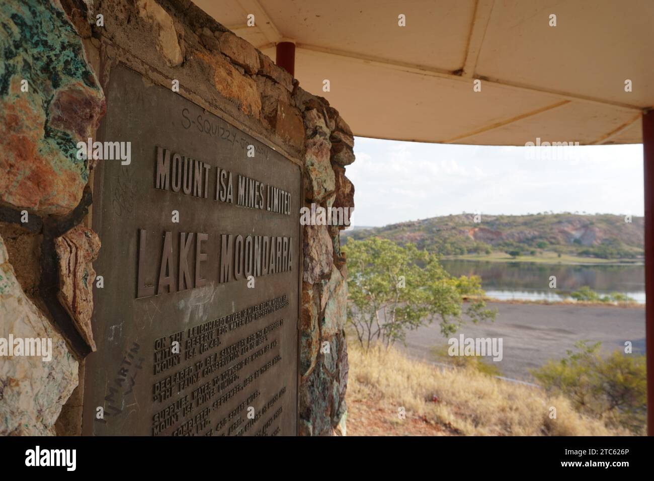 Mount Isa Mines Limited Lake Moondarra historical sign at Lake ...