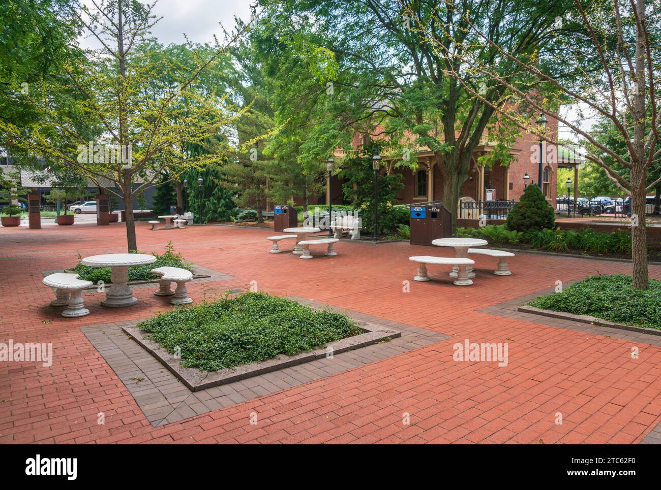 Open Area at The First Ladies National Historic Site in Canton Ohio ...