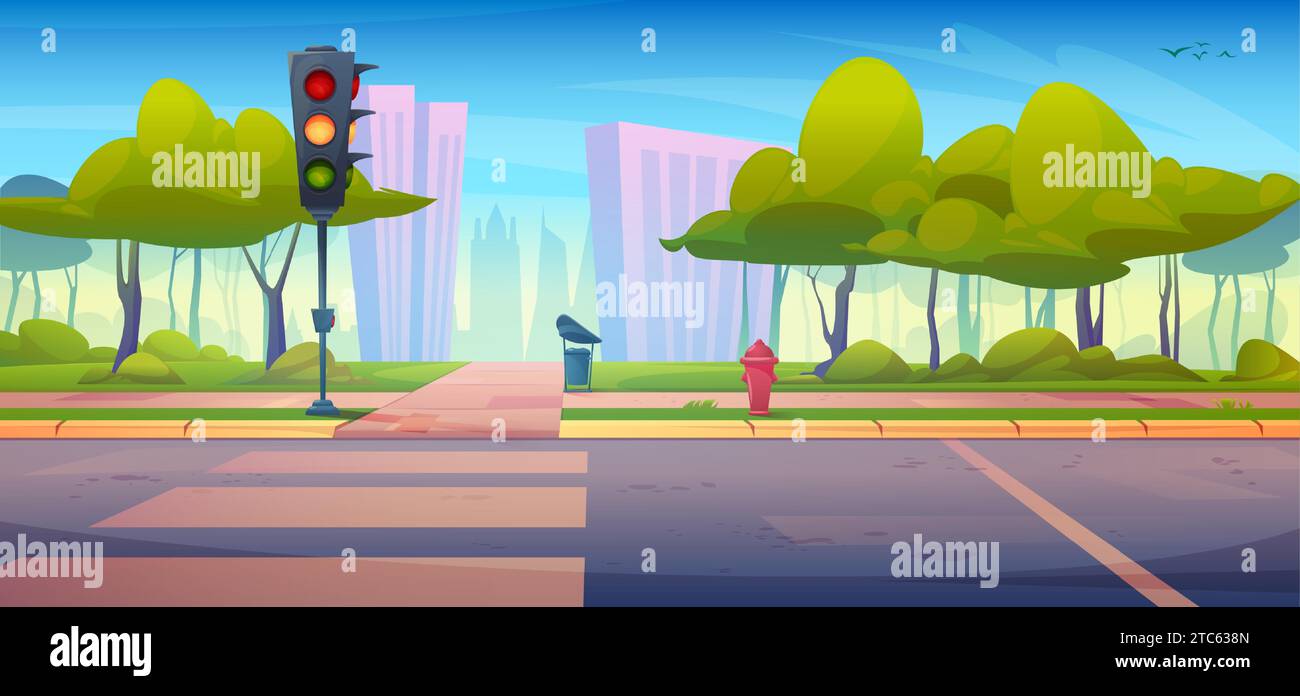 Public street pavement Stock Vector Images - Alamy