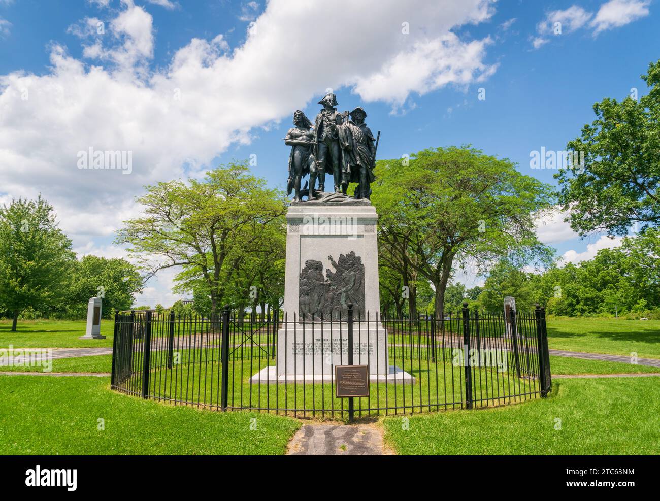 Monument at Fallen Timbers Battlefield and Fort Miamis National ...