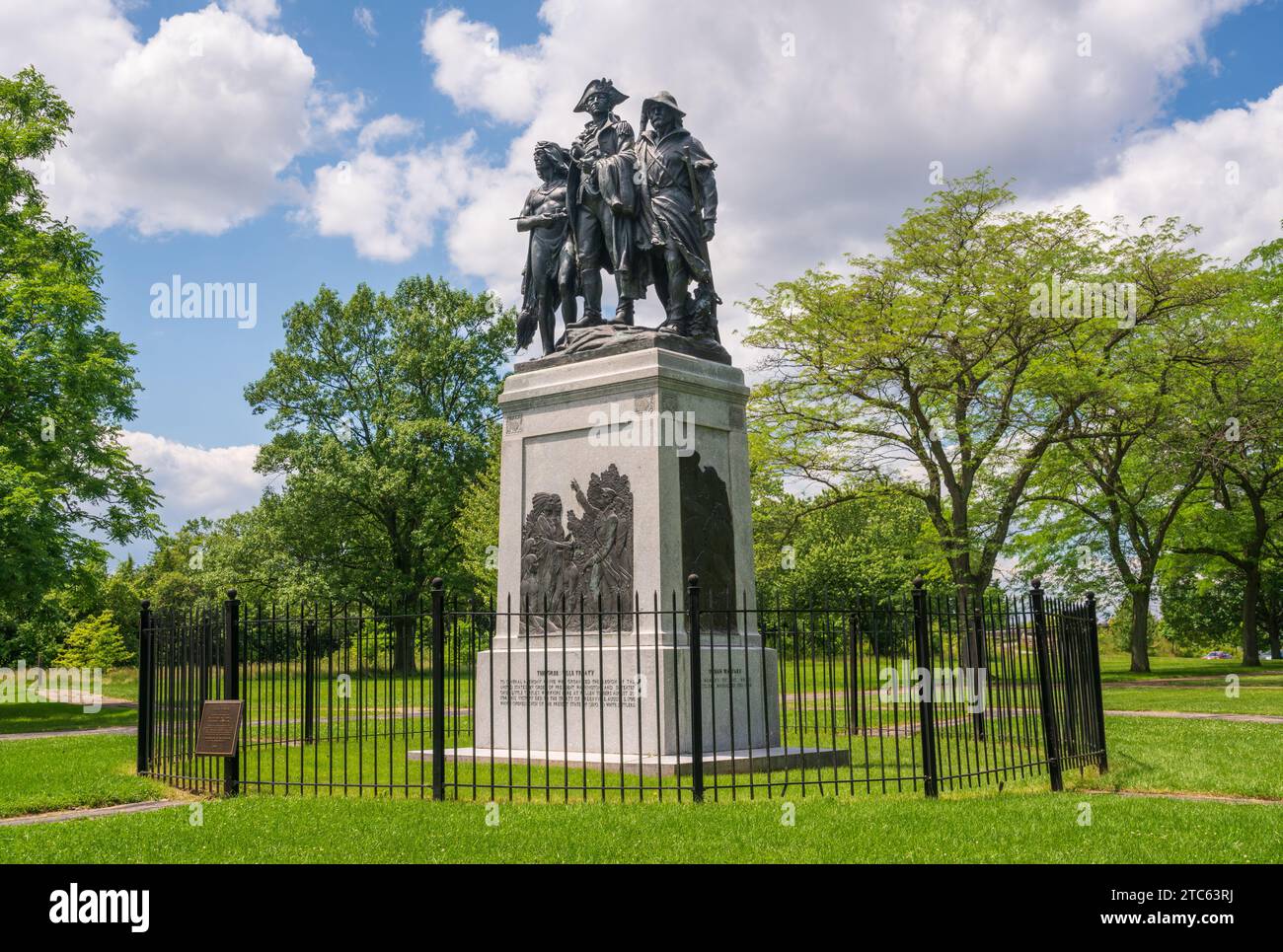 Monument at Fallen Timbers Battlefield and Fort Miamis National ...