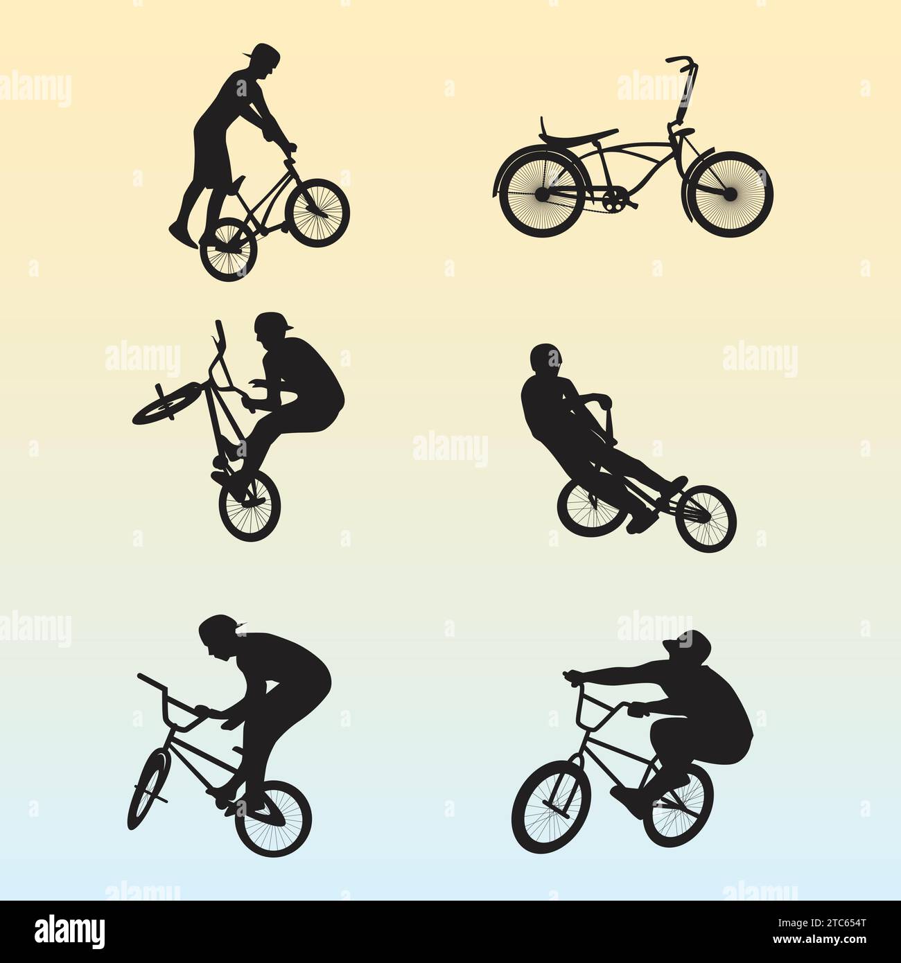 Cycling challenge Stock Vector Images - Alamy