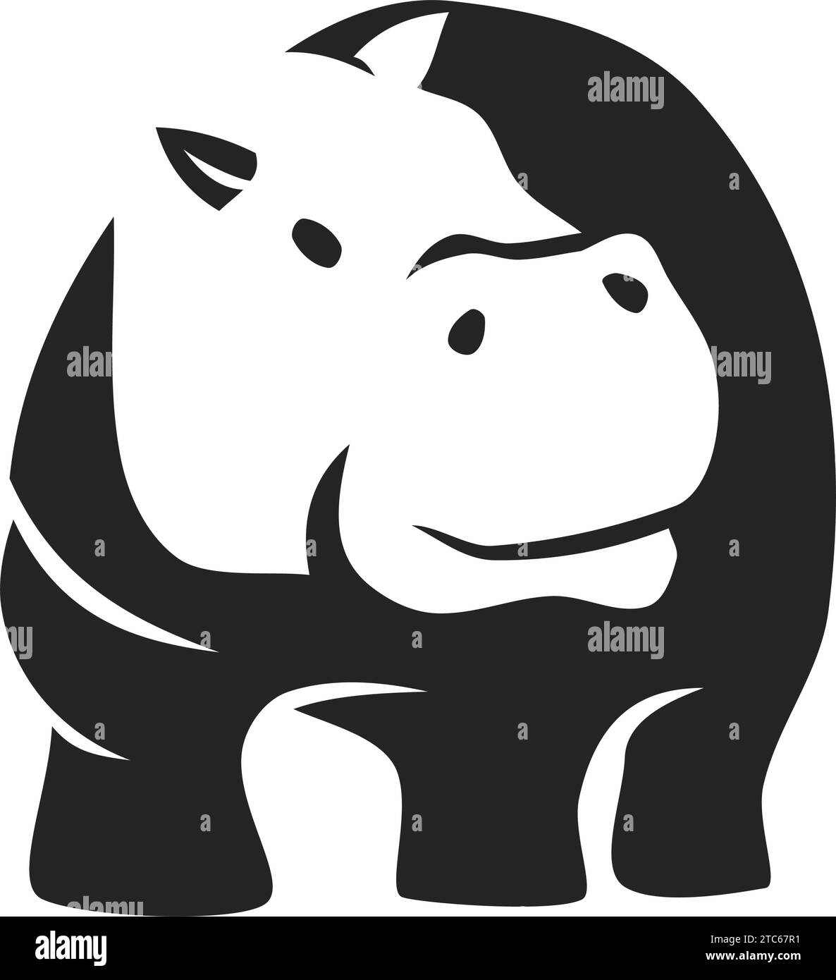 Hippo Face Template 1,000+ Drawing Of The Hippo Face Stock