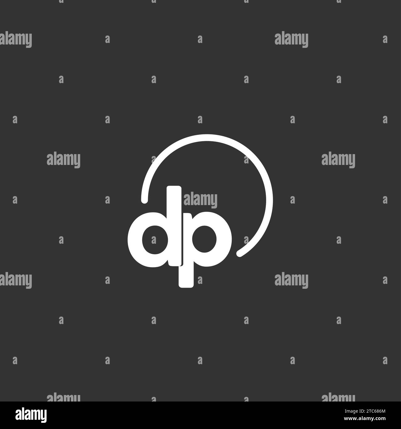 Initial dp logo hi-res stock photography and images - Alamy