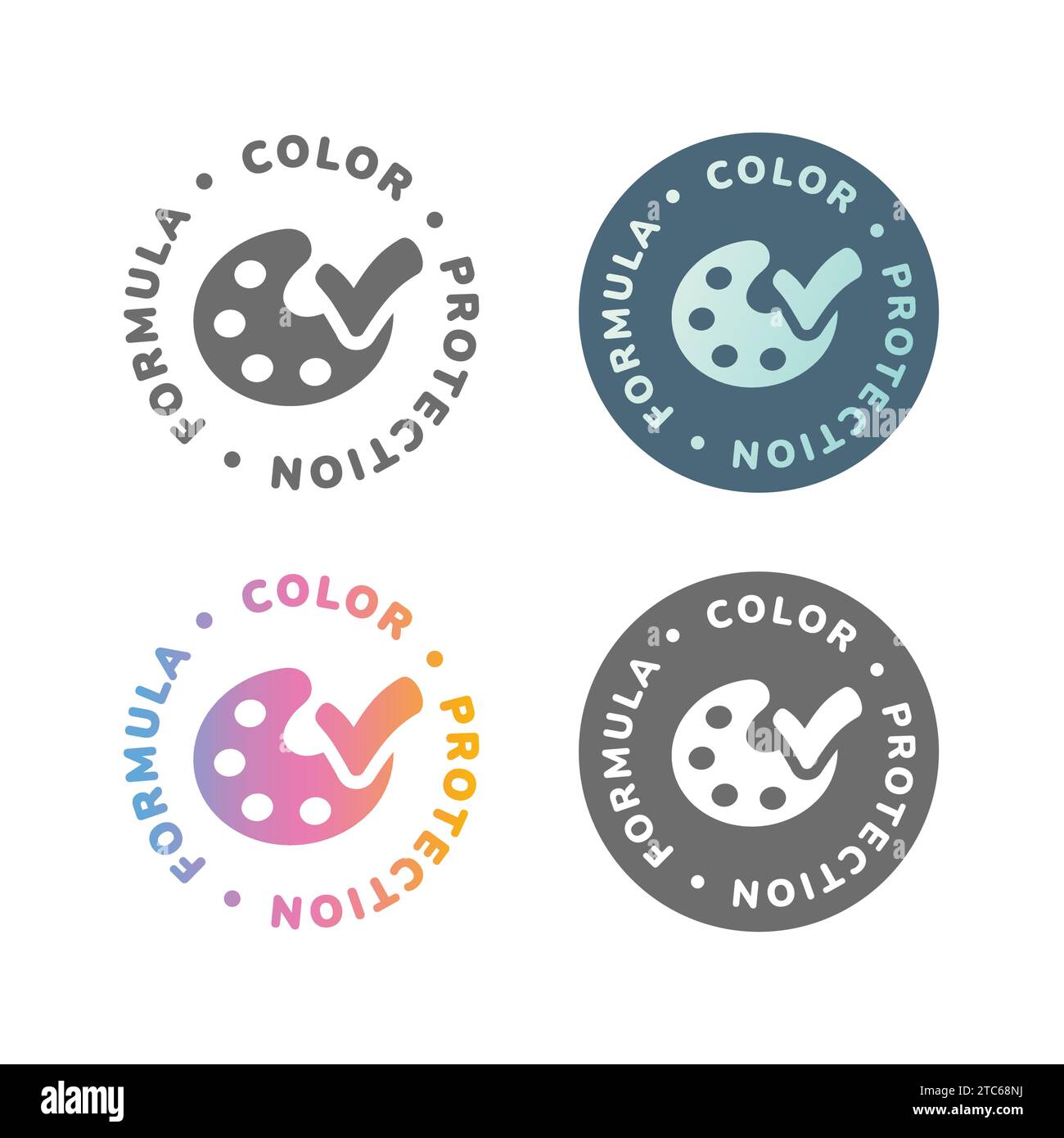 Color protection formula Stock Vector Images - Alamy