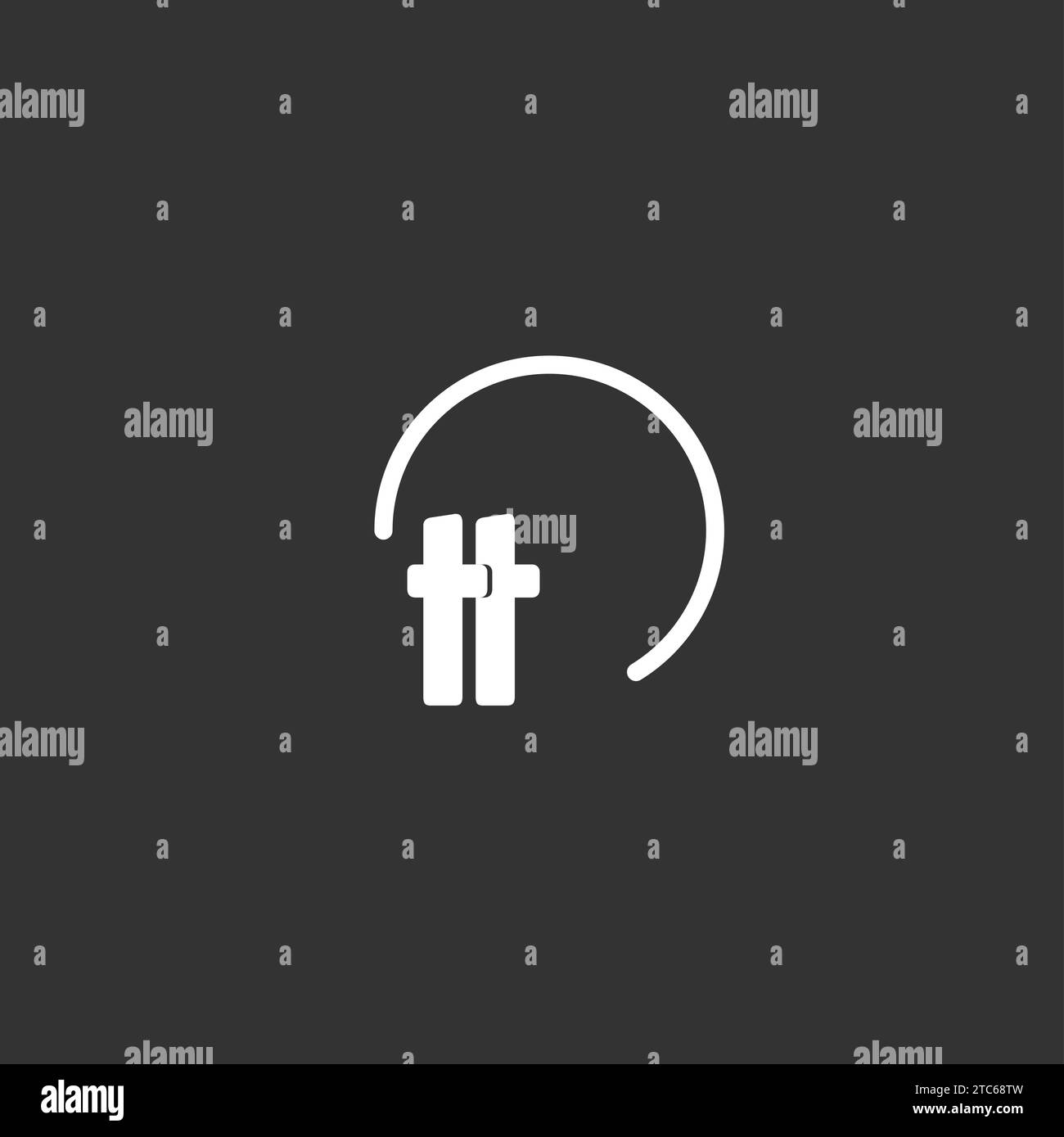 TT initial logo with rounded circle vector graphic Stock Vector Image & Art - Alamy