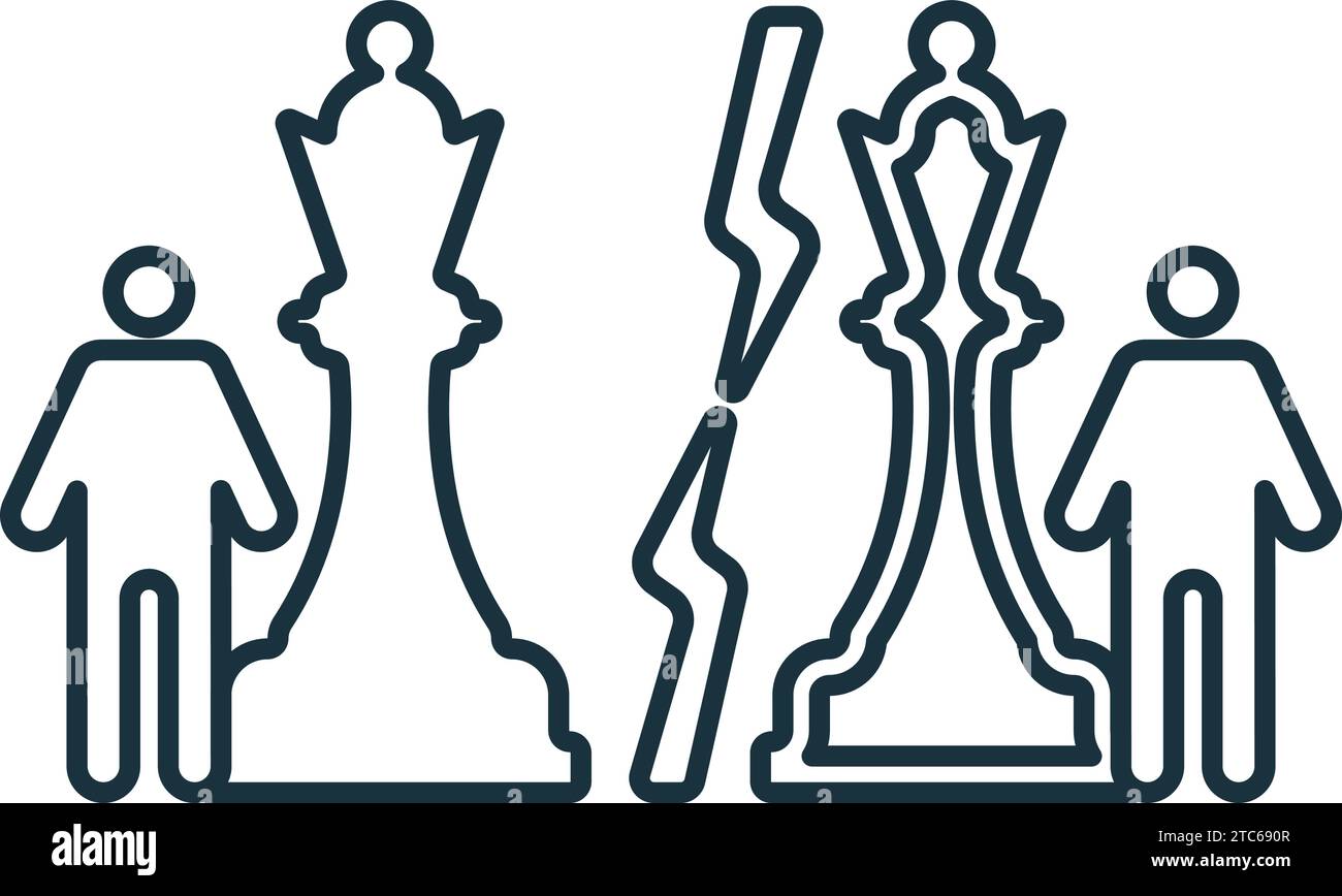 Contenders icon. Monochrome simple sign from challenges collection. Contenders icon for logo ...