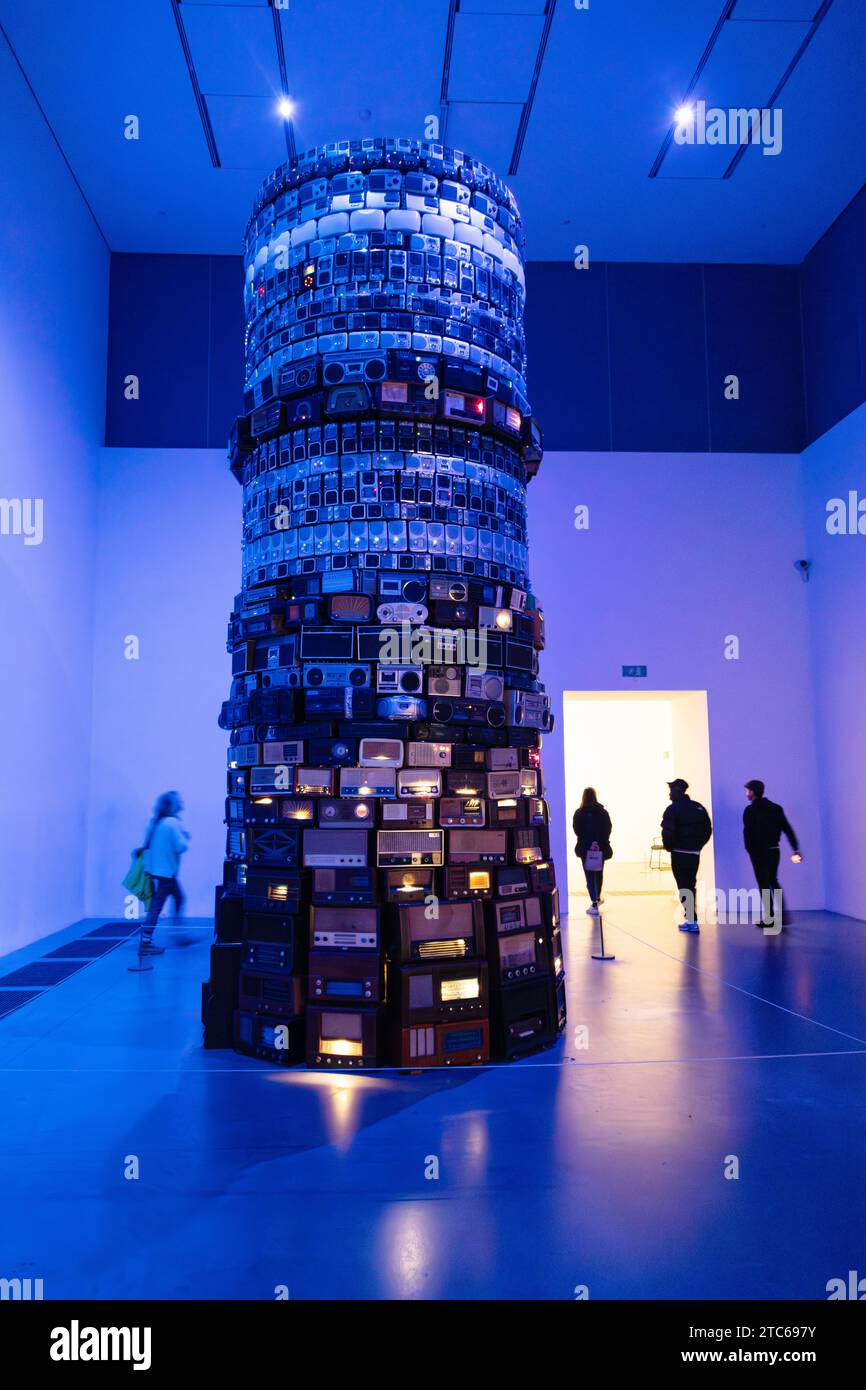 Clido Meireles Babel 2001, Tate Modern art gallery, London, UK Stock ...