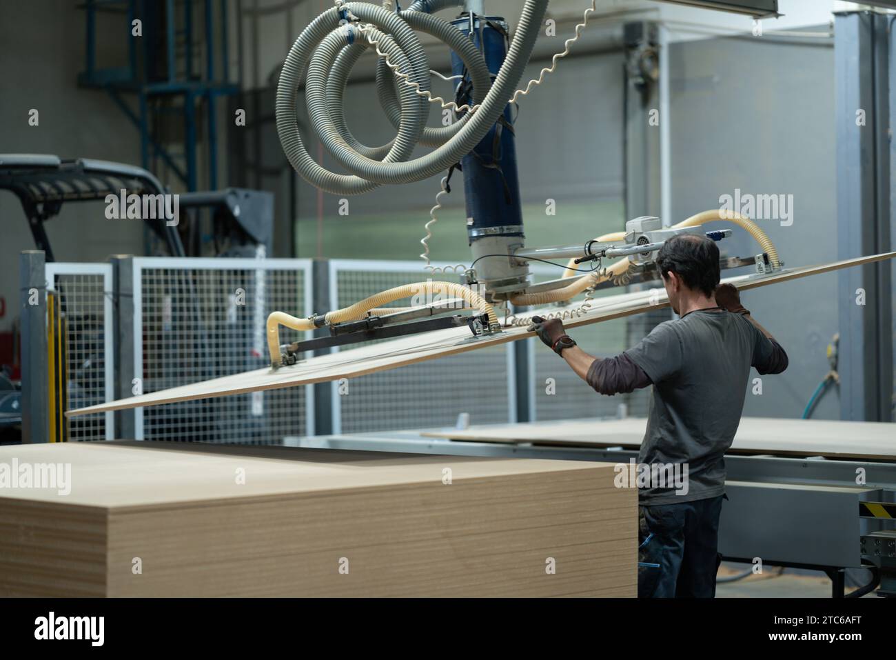 Industrial automation and robotics in modern industrial factory ...