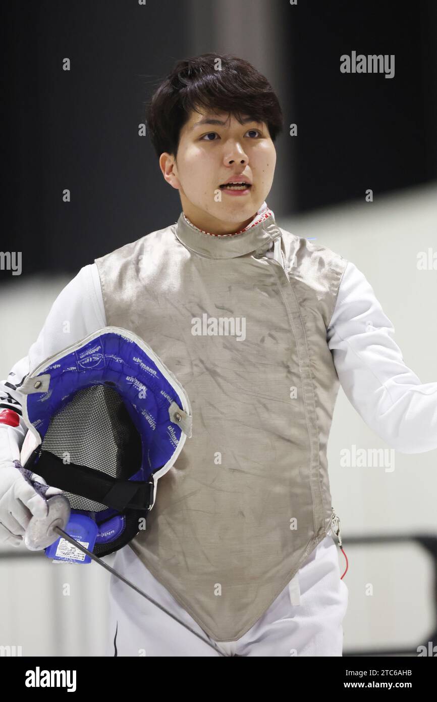 Hiroki Ohta (JPN), DECEMBER 8, 2023 - Fencing : 2023 Fencing World Cup Prince Takamado Trophy ...
