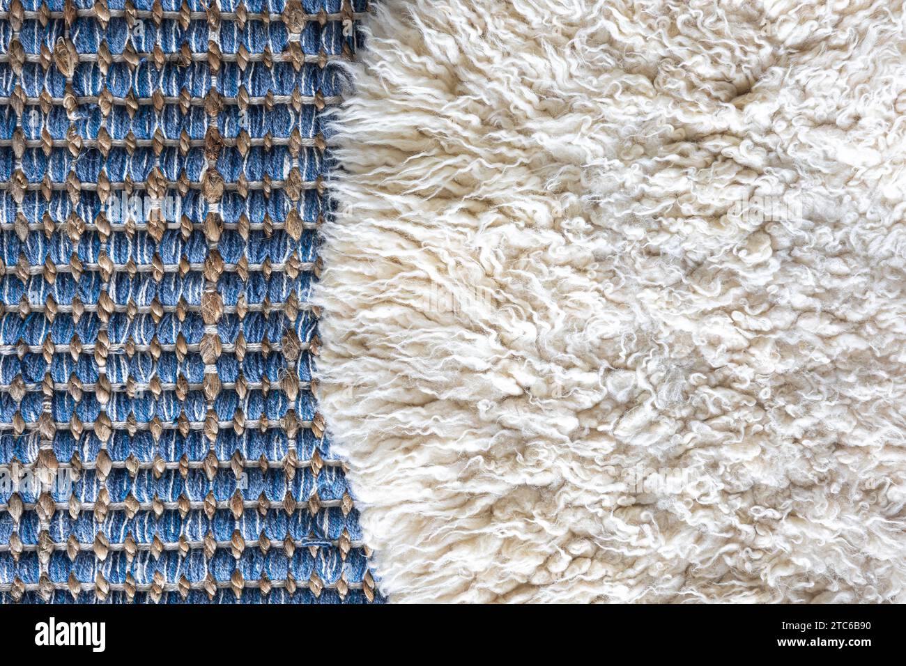 Seamless carpet texture, floor pattern of blue color Stock Photo - Alamy