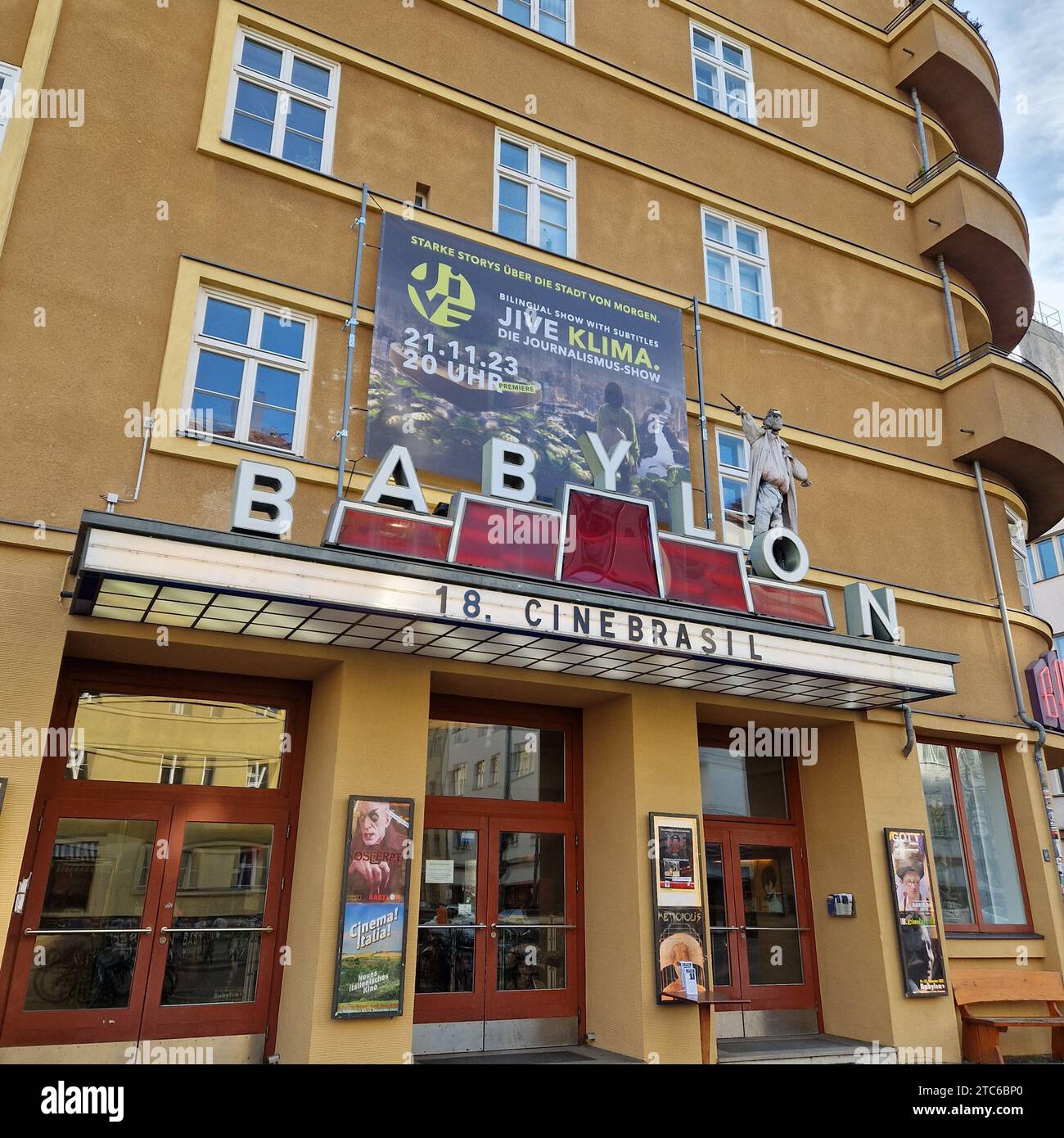 Movie at babylon cinema hi-res stock photography and images - Alamy