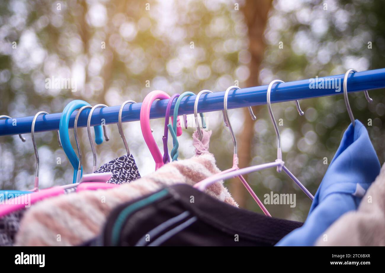 Rack for clothes hi-res stock photography and images - Alamy